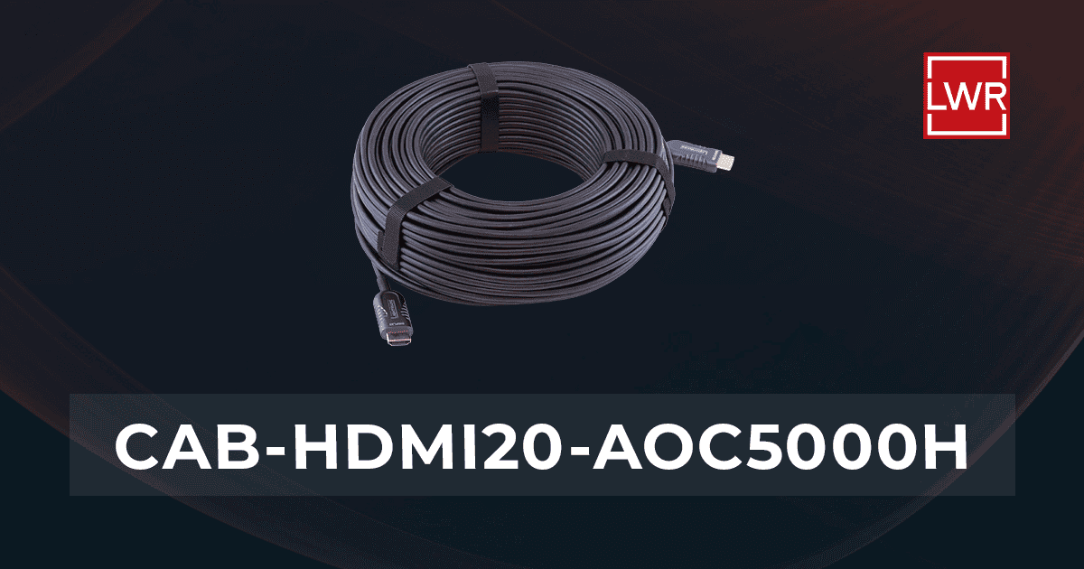 CAB-HDMI20-AOC5000H | 50m HDMI Active Optical Cable