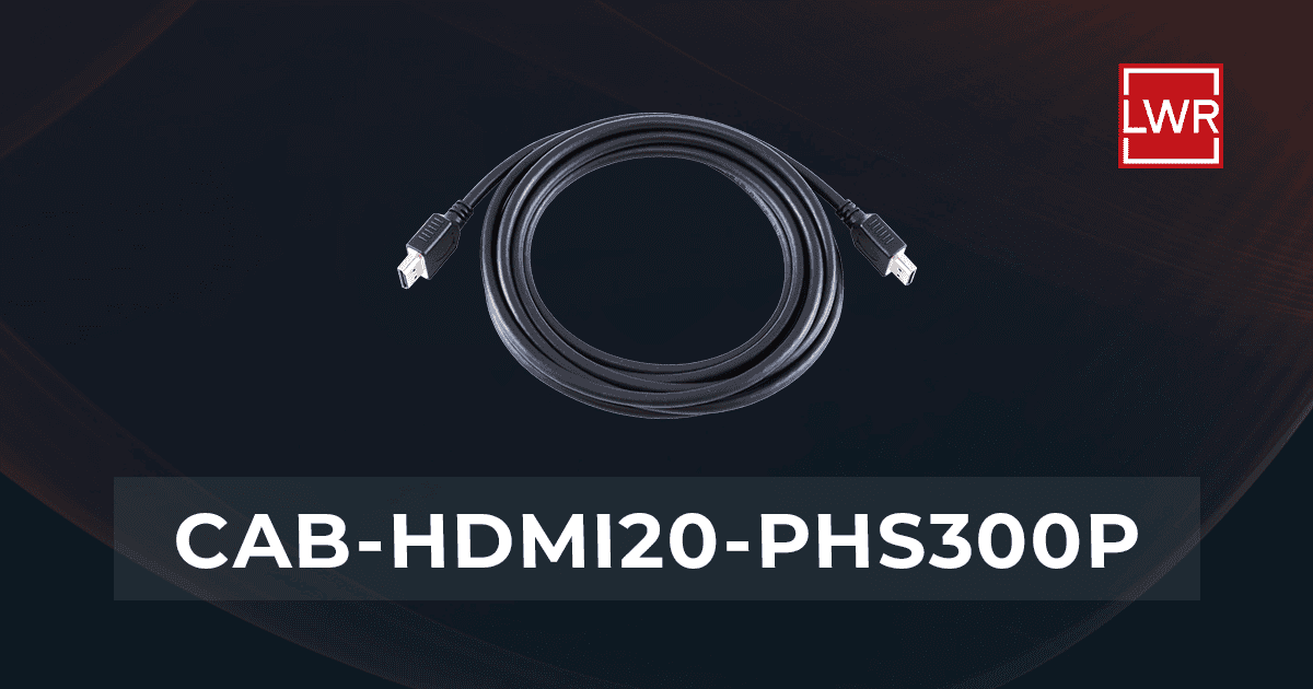 CAB-HDMI20-PHS300P | 3m HDMI Cable