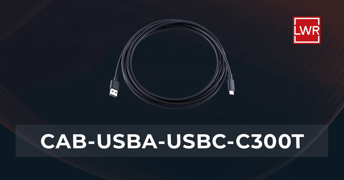 CAB-USBA-USBC-C300T | 3m USB-A - USB-C Cable