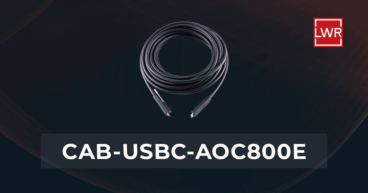 CAB-USBC-AOC800E | 8m USB-C Active Optical Cable