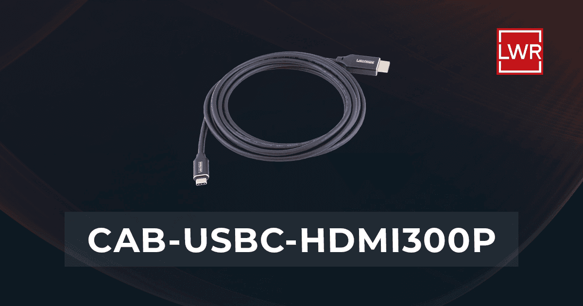 CAB-USBC-HDMI300P | 3m USB-C - HDMI Adapter Cable