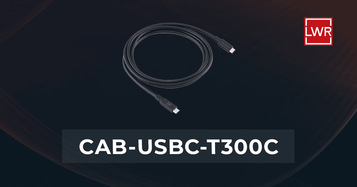 CAB-USBC-T300C | 3m USB-C Cable - 100W