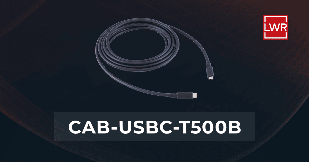 CAB-USBC-T500B | 5m USB-C Cable