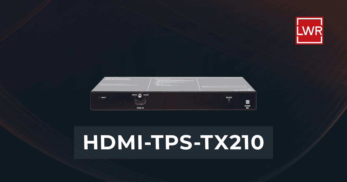 HDMI-TPS-TX210 | HDMI HDBaseT Extender