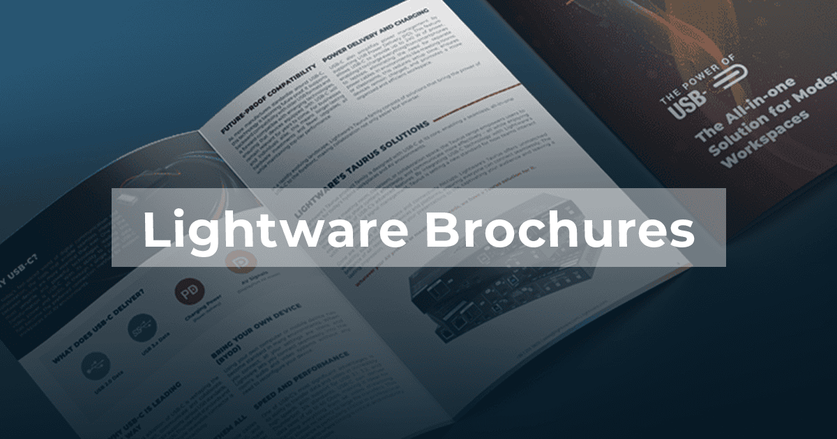 Discover Lightware Brochures