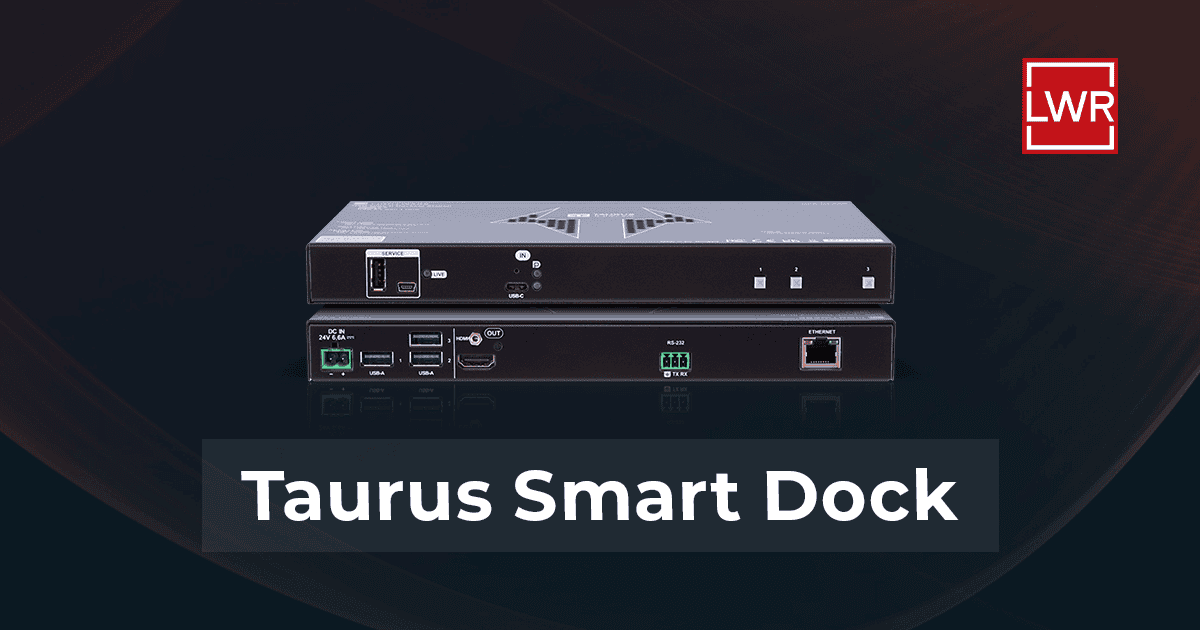 Effortless Meetings with Lightware USB-C Docking Station