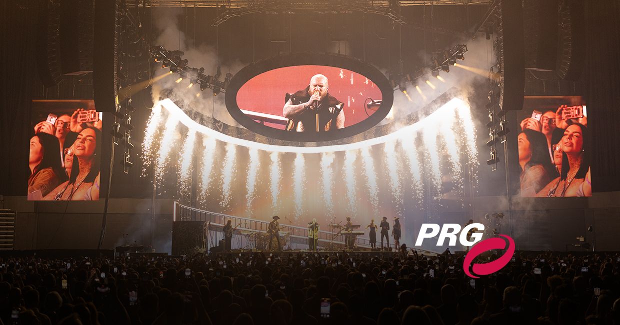 Lightware Technology wa used at Teddy Swims Concert