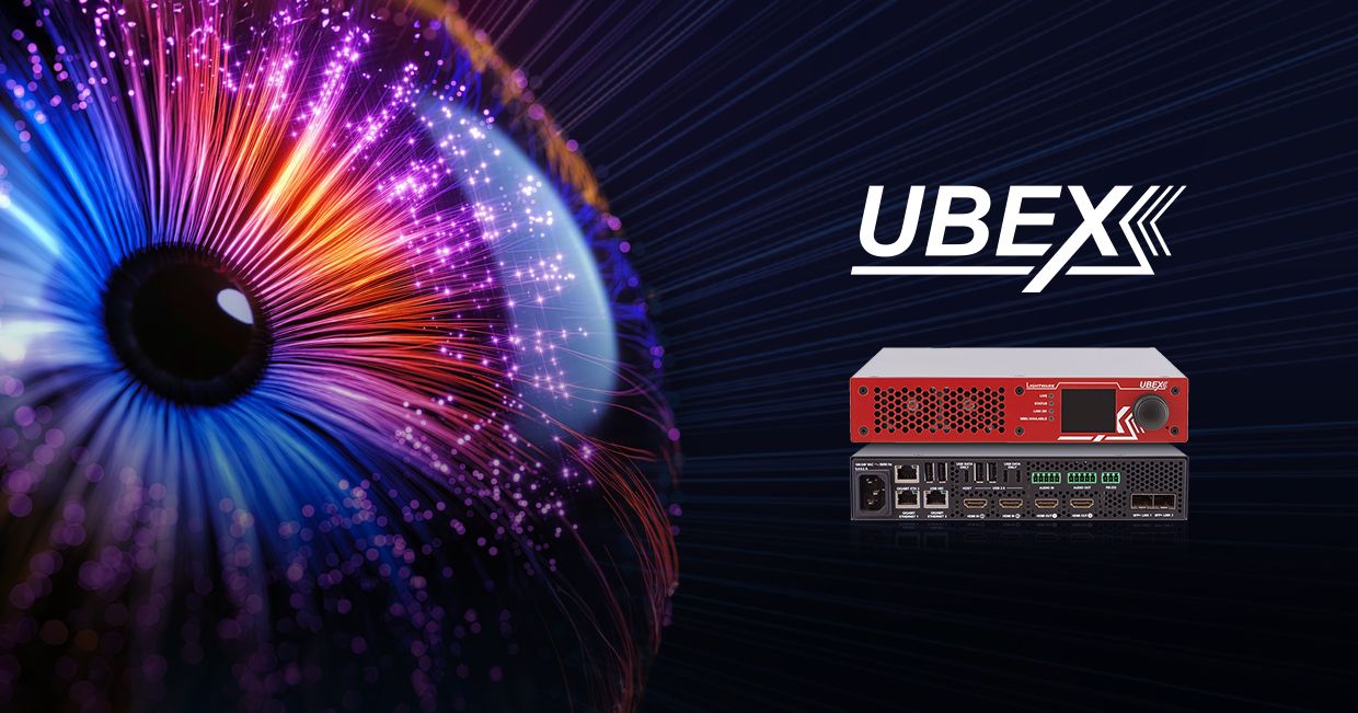 Lightware Showcases UBEX 10G AV-over-IP