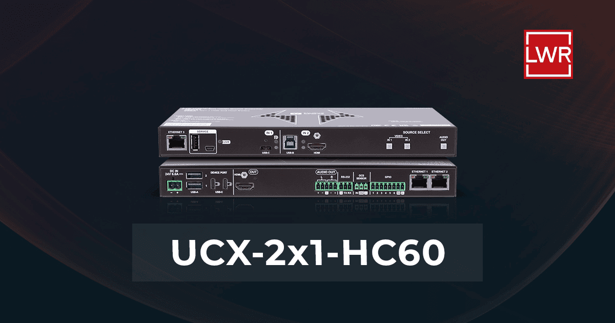 UCX-2x1-HC60 | USB-C & HDMI 2.0 Universal Video Switcher