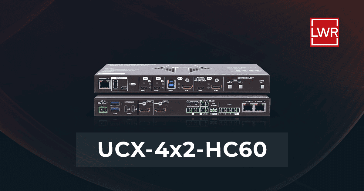 UCX-4x2-HC60 | USB-C & HDMI 2.0 Universal Video Matrix