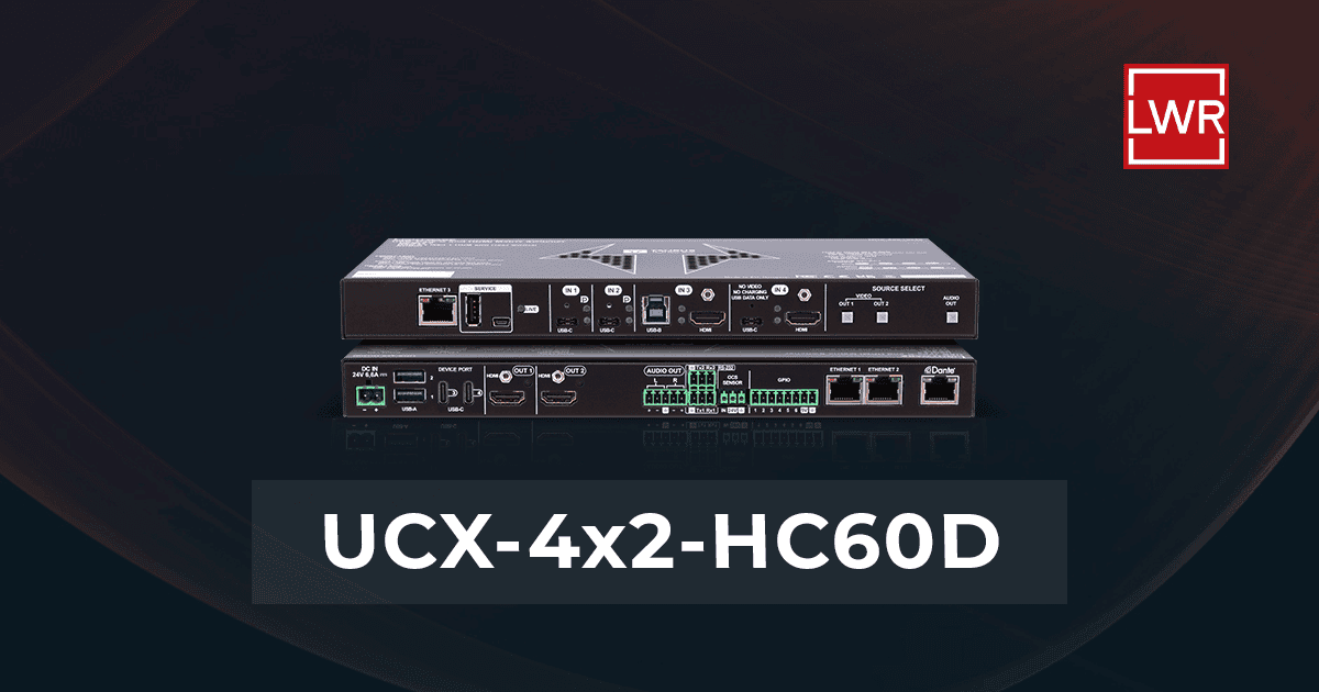 UCX-4x2-HC60D | USB-C & HDMI 2.0 Universal Video Matrix
