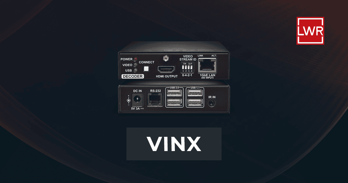 VINX AV-over-IP solutions